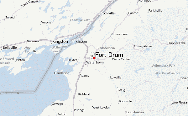 Fort Drum Zip Code Map - United States Map