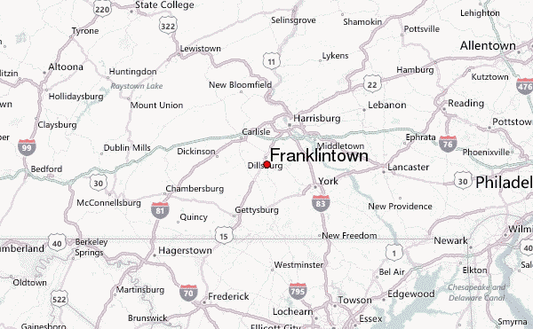 Franklintown Weather Forecast