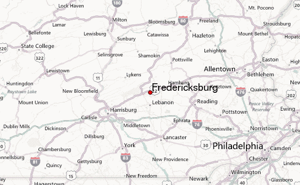 Fredericksburg, Pennsylvania, United States Weather Forecast