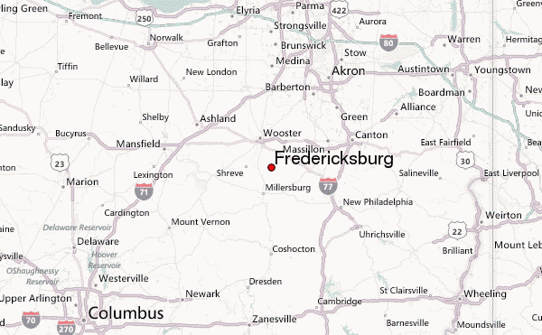 Fredericksburg, Ohio Weather Forecast