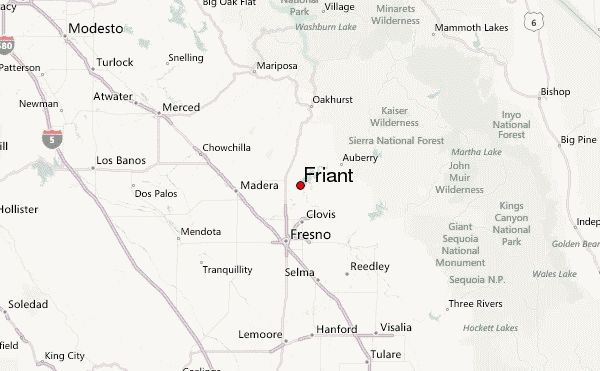 Friant Weather Forecast