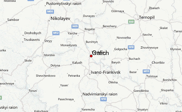 Galich, Ukraine Weather Forecast
