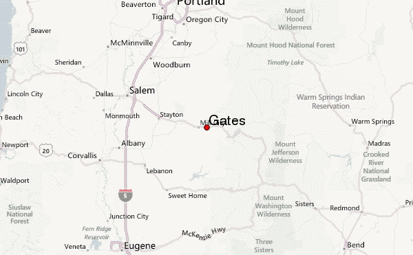 Gates, Oregon Weather Forecast