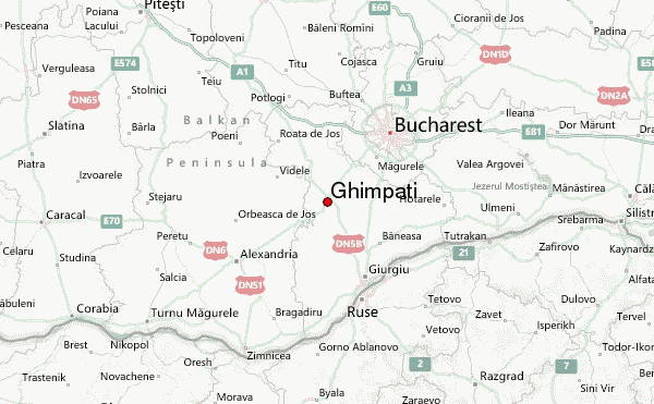Ghimpati, Romania, Giurgiu, Comuna Ghimpaţi Weather Forecast
