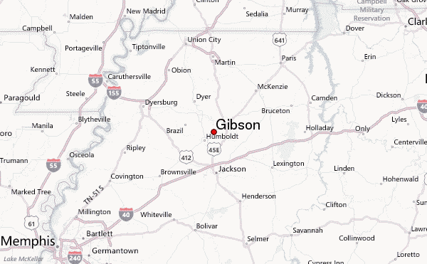 Gibson, Tennessee Weather Forecast
