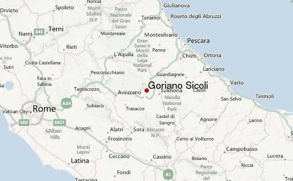 Goriano Sicoli Weather Forecast