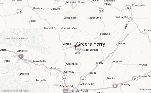 Greers Ferry Weather Forecast