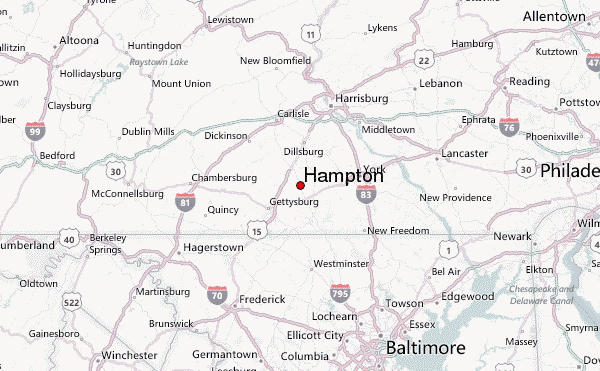 Hampton, Pennsylvania Weather Forecast
