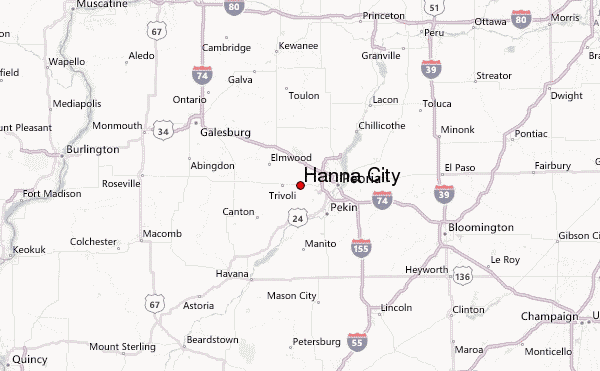 Hanna City Weather Forecast