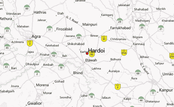 Hardoi (Uttar Pradesh) Weather Forecast