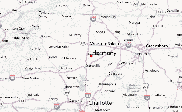 Harmony, North Carolina Weather Forecast