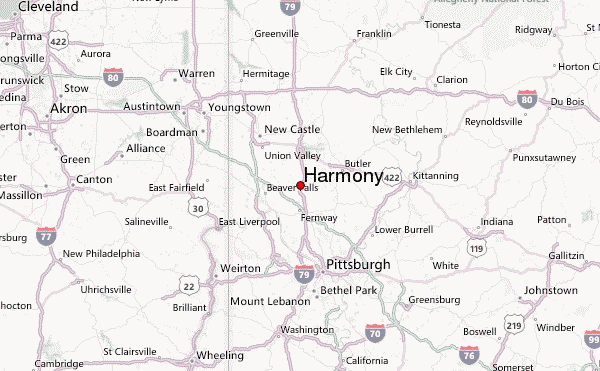 Harmony, Pennsylvania Weather Forecast