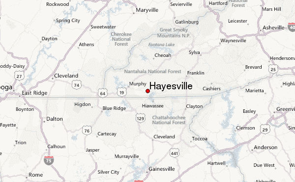 Hayesville, North Carolina Weather Forecast