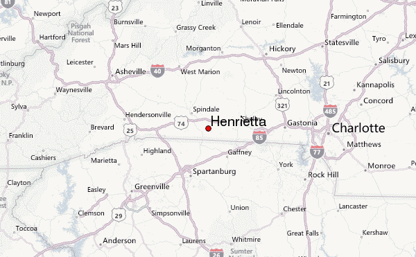 Henrietta, North Carolina Weather Forecast