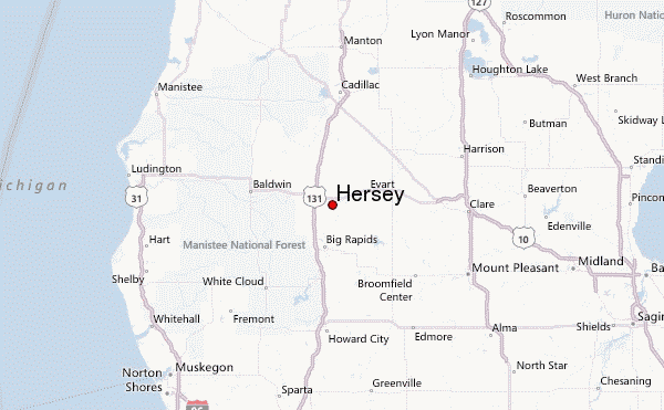 Hersey Weather Forecast