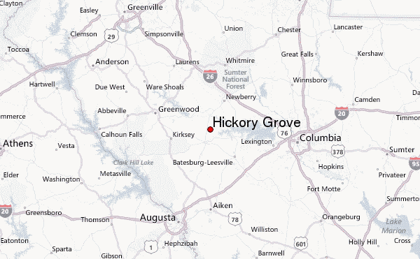 Hickory Grove, South Carolina Weather Forecast