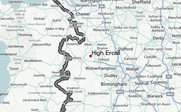 High Ercall Weather Forecast