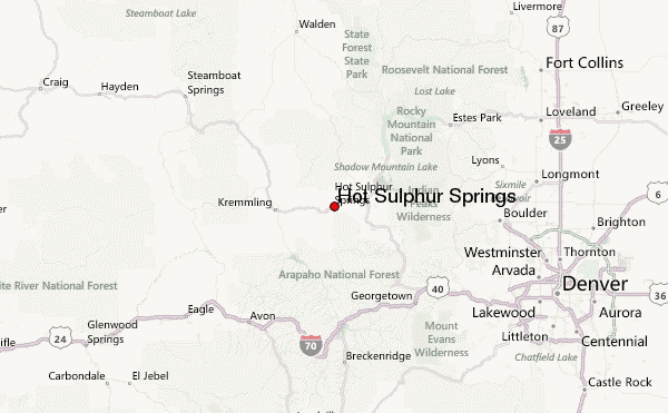 Hot Sulphur Springs Weather Forecast