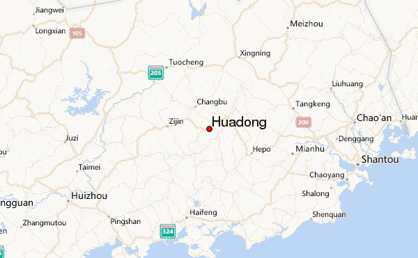 Huadong (Guangdong Province) Weather Forecast