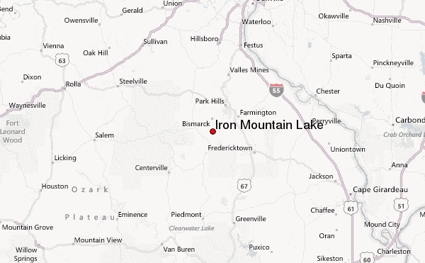 Iron Mountain Lake Weather Forecast