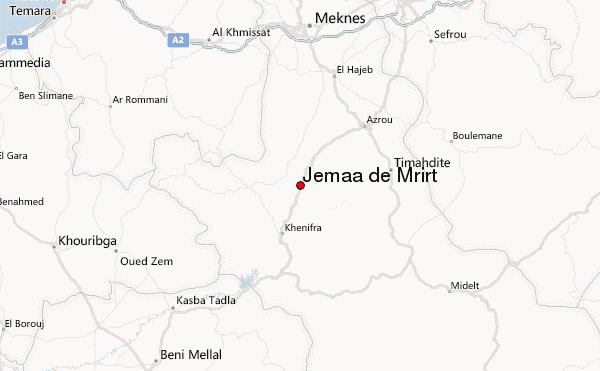 Jemaa de Mrirt Weather Forecast