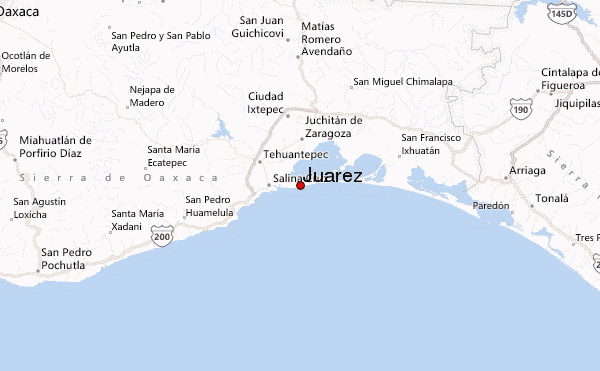 Juarez, Mexico, Oaxaca Weather Forecast