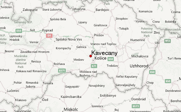 Kavečany Weather Forecast