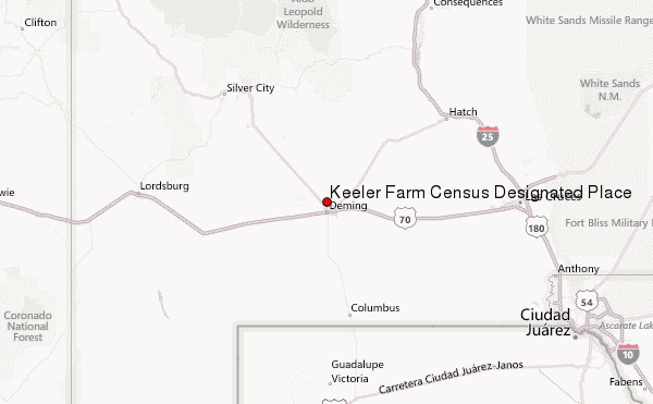 Keeler Farm Census Designated Place Weather Forecast
