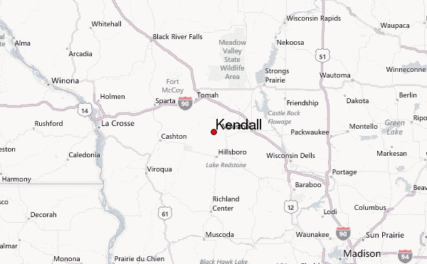 Kendall, Wisconsin Weather Forecast
