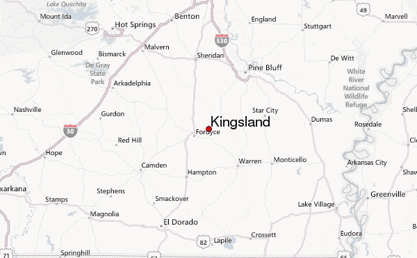 Kingsland, Arkansas Weather Forecast