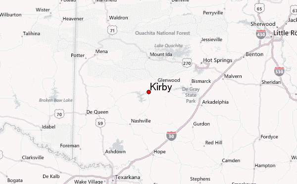 Kirby, Arkansas Weather Forecast