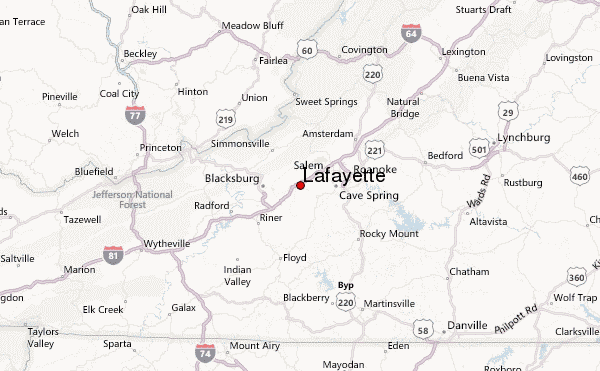 Lafayette, Virginia Weather Forecast