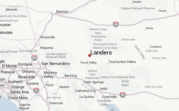 Landers, California Weather Forecast