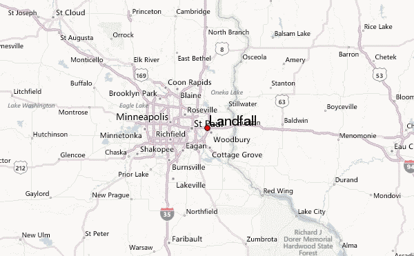 Landfall Weather Forecast