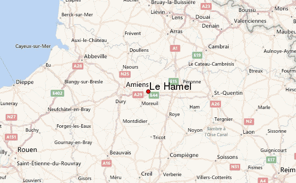 Le Hamel, France, Picardie, Département de la Somme Weather Forecast