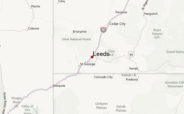 Leeds, Utah Weather Forecast