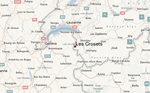 Les Crosets Weather Forecast