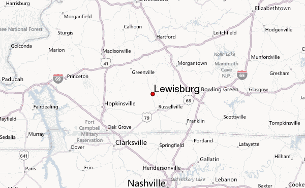 Lewisburg, Kentucky Weather Forecast