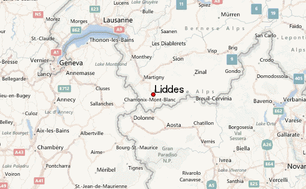 Liddes Weather Forecast