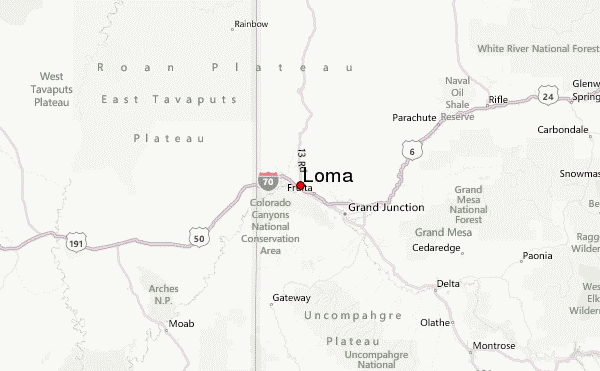 Loma, Colorado Weather Forecast
