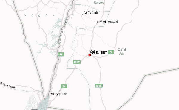 Ma'an, Jordan Weather Forecast