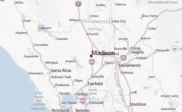 Madison, California Weather Forecast
