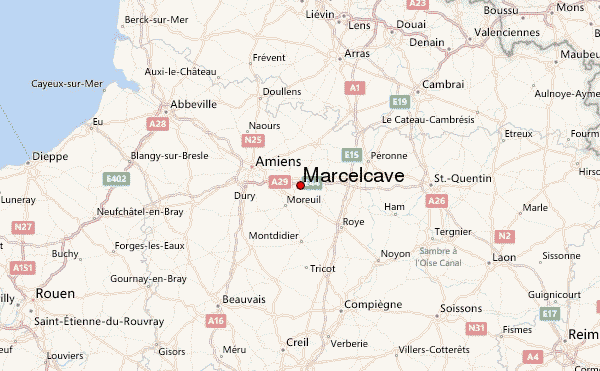 Prévisions météo pour Marcelcave