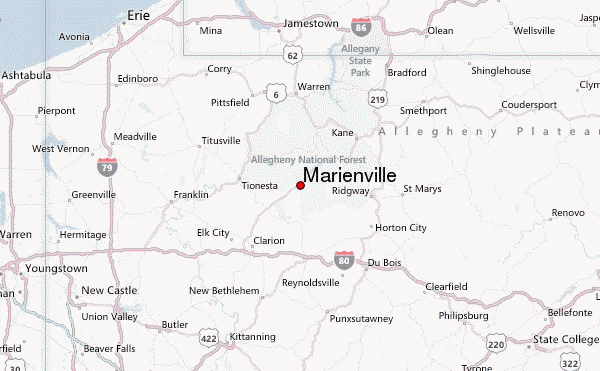 Marienville Weather Forecast