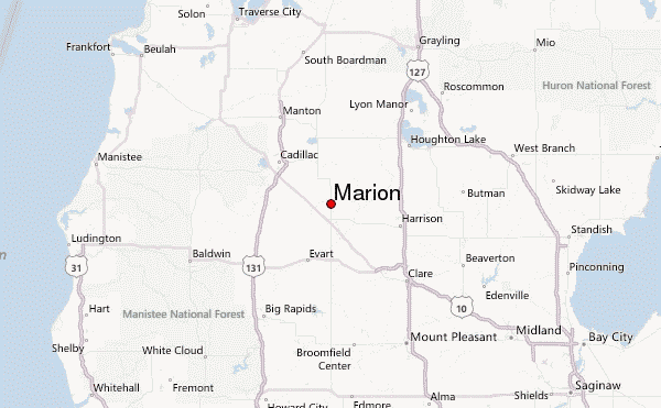 Marion, Wolverine State Weather Forecast