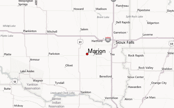 Marion, South Dakota Weather Forecast