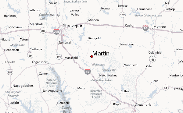 Martin, Louisiana Weather Forecast
