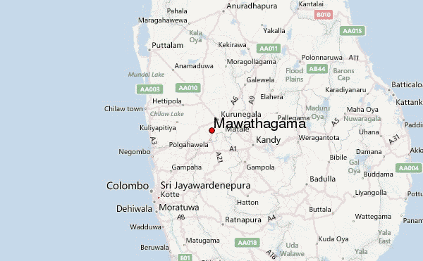 Mawathagama, Sri Lanka Weather Forecast