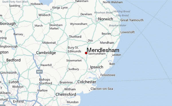 Mendlesham Weather Forecast