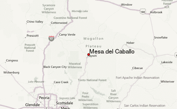 Mesa del Caballo Weather Forecast
